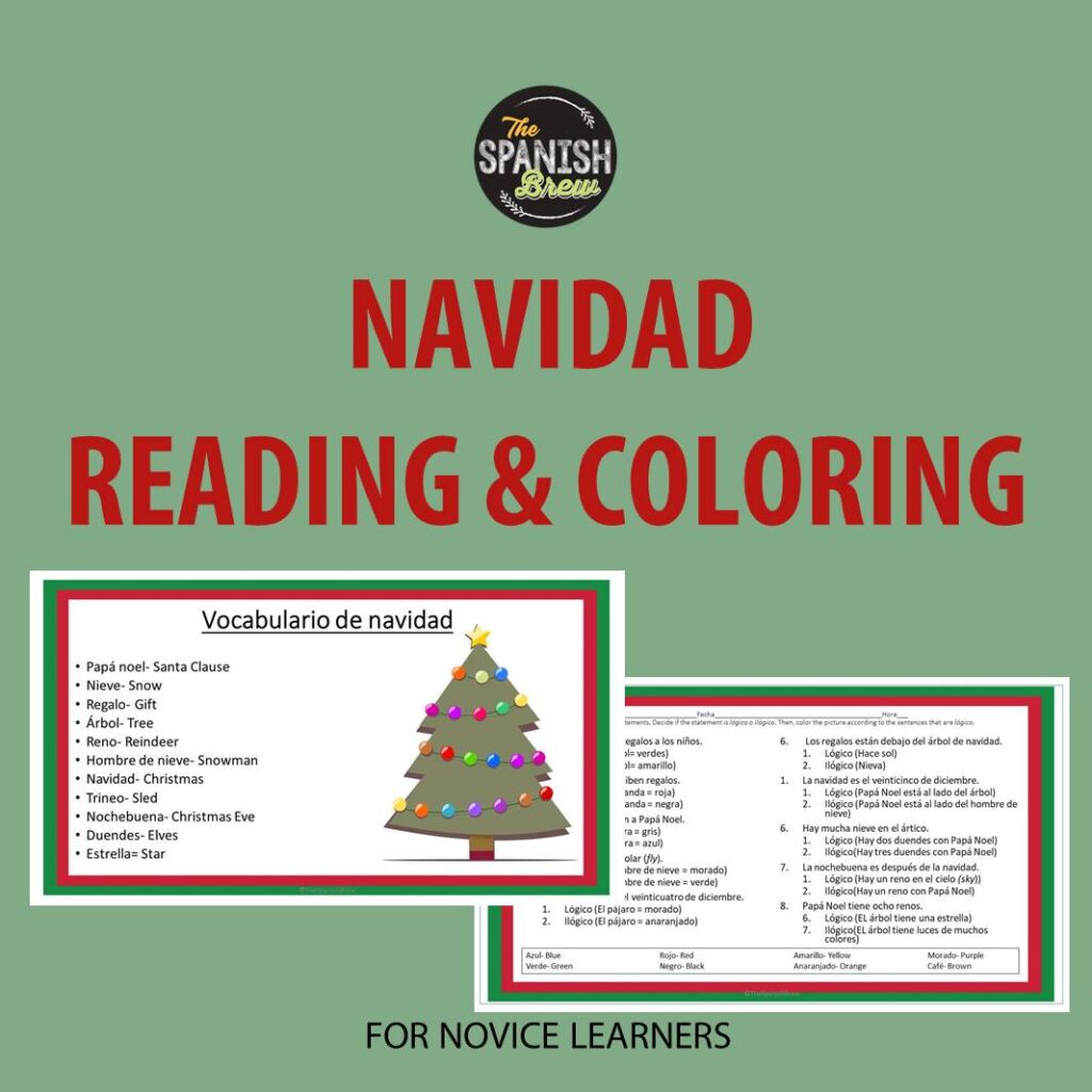 So Your Students are Begging for Holiday Spanish Activities. Try These ...