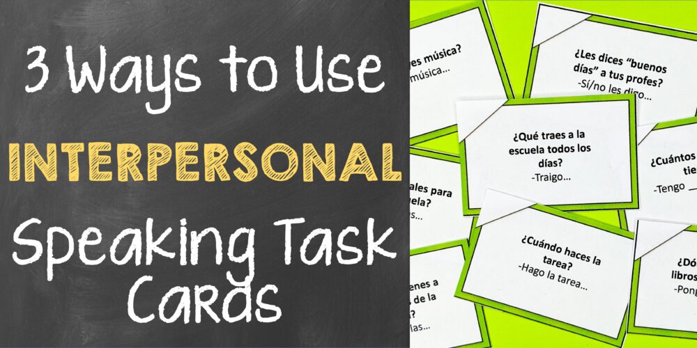 How to Easily Make Interpersonal Writing Activities into Presentational ...