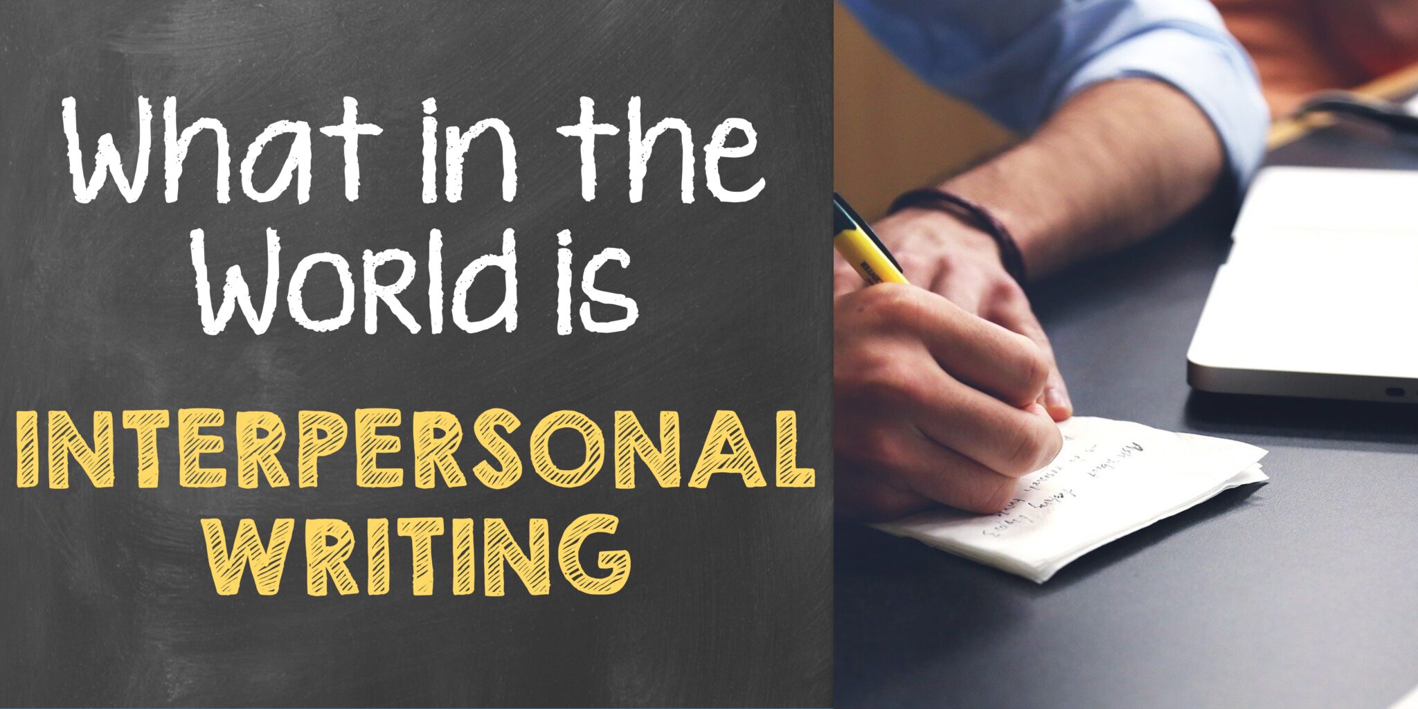 How to Easily Make Interpersonal Writing Activities into Presentational ...