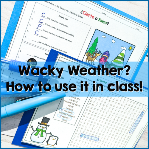 Wacky Weather? Give Calendar Talk a Twist - The Spanish Brew