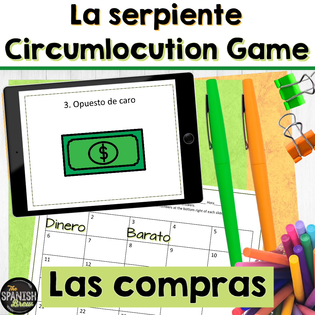5 Amazing Circumlocution Games for Spanish Class - The Spanish Brew