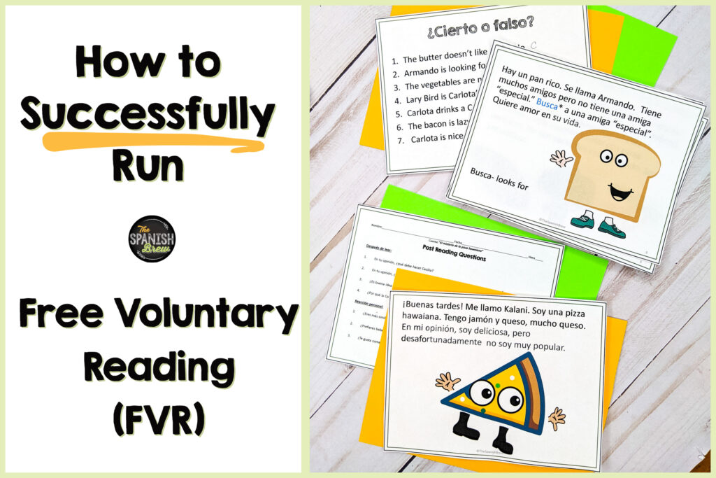 How to Successfully Run Free Voluntary Reading (FVR) - The Spanish Brew