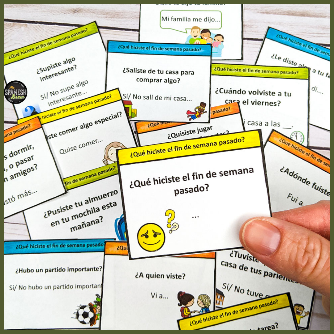 Tricks to Using Speaking Task Cards in Person and Virtually - The ...