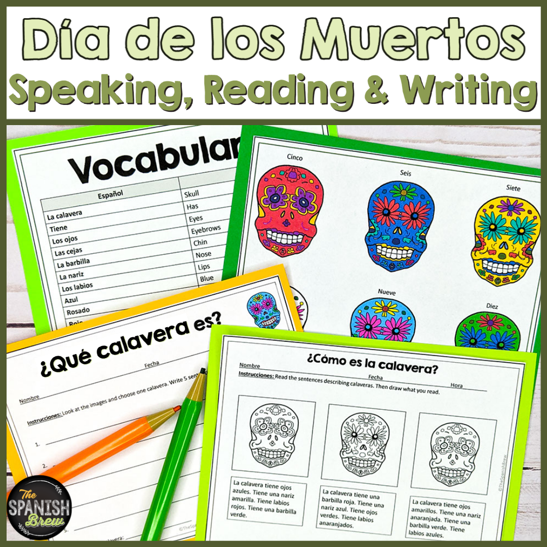 Three Activities to Get your Spanish Students Learning about Día de ...