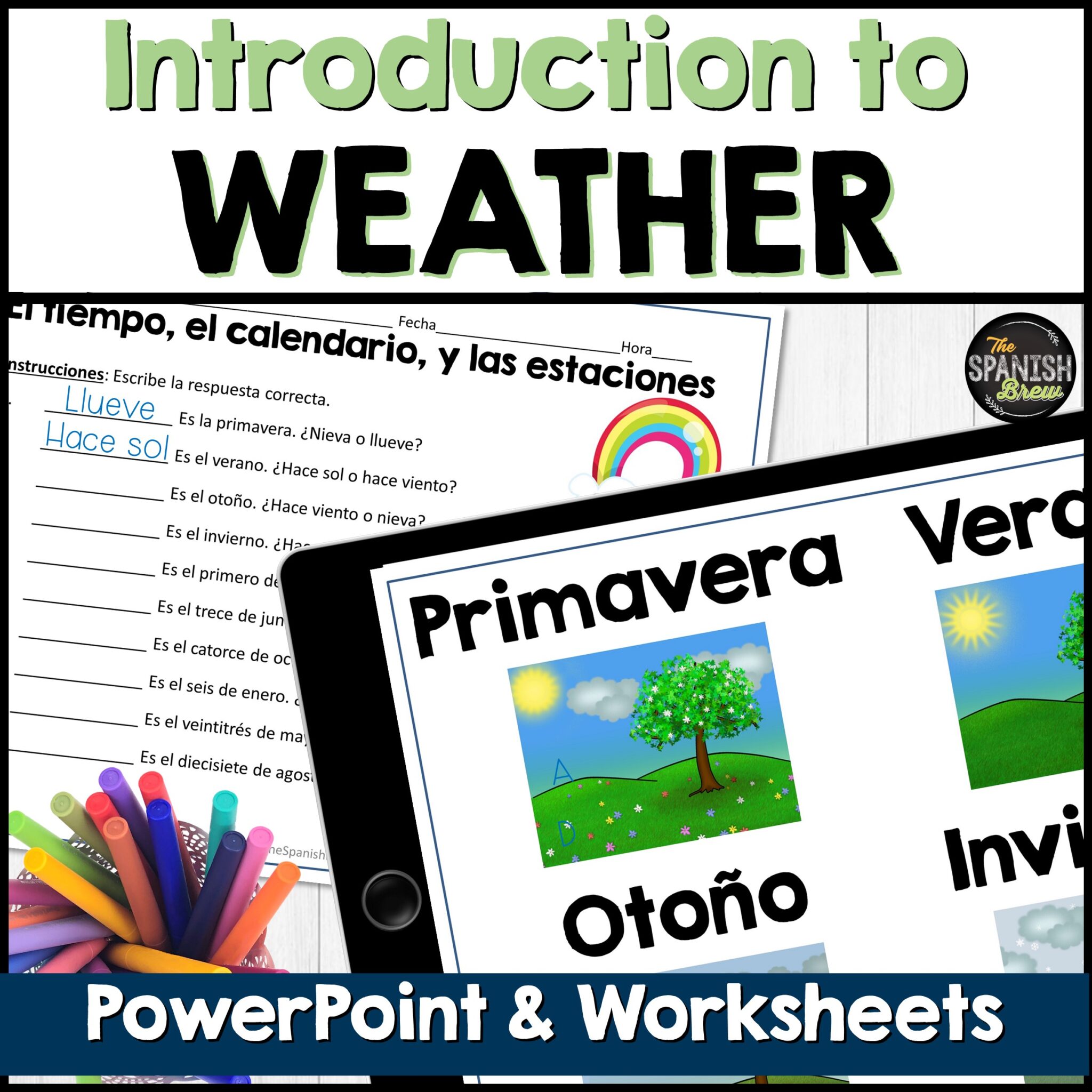 Tried These Fun Weather Activities in Your Spanish Class? - The Spanish ...
