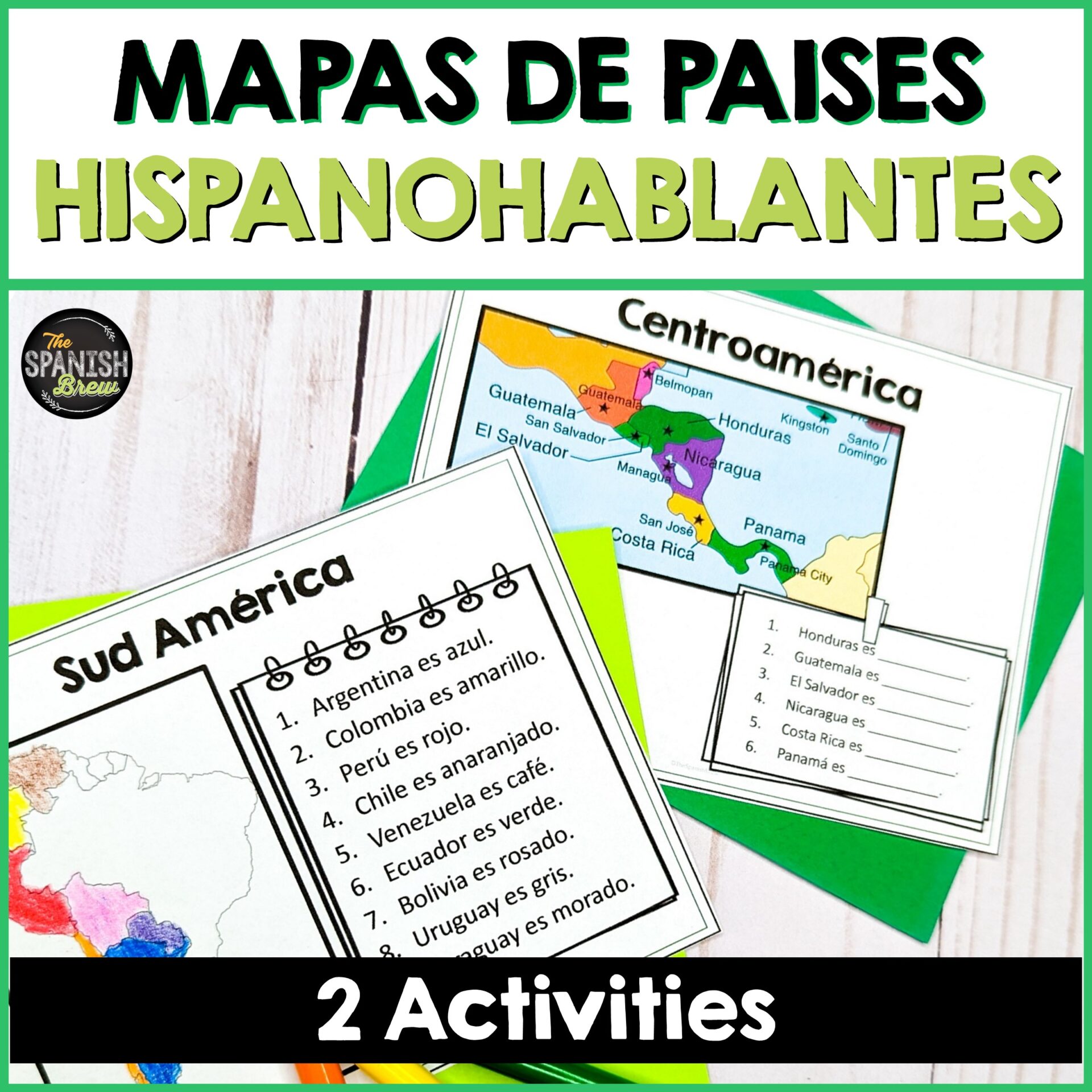 Have You Used Maps Like This in Your Spanish Class? - The Spanish Brew