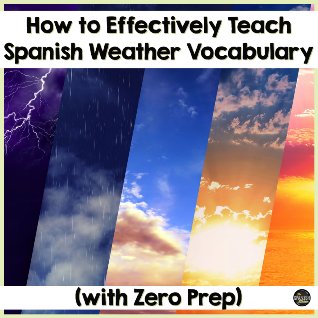 Wacky Weather? Give Calendar Talk a Twist - The Spanish Brew