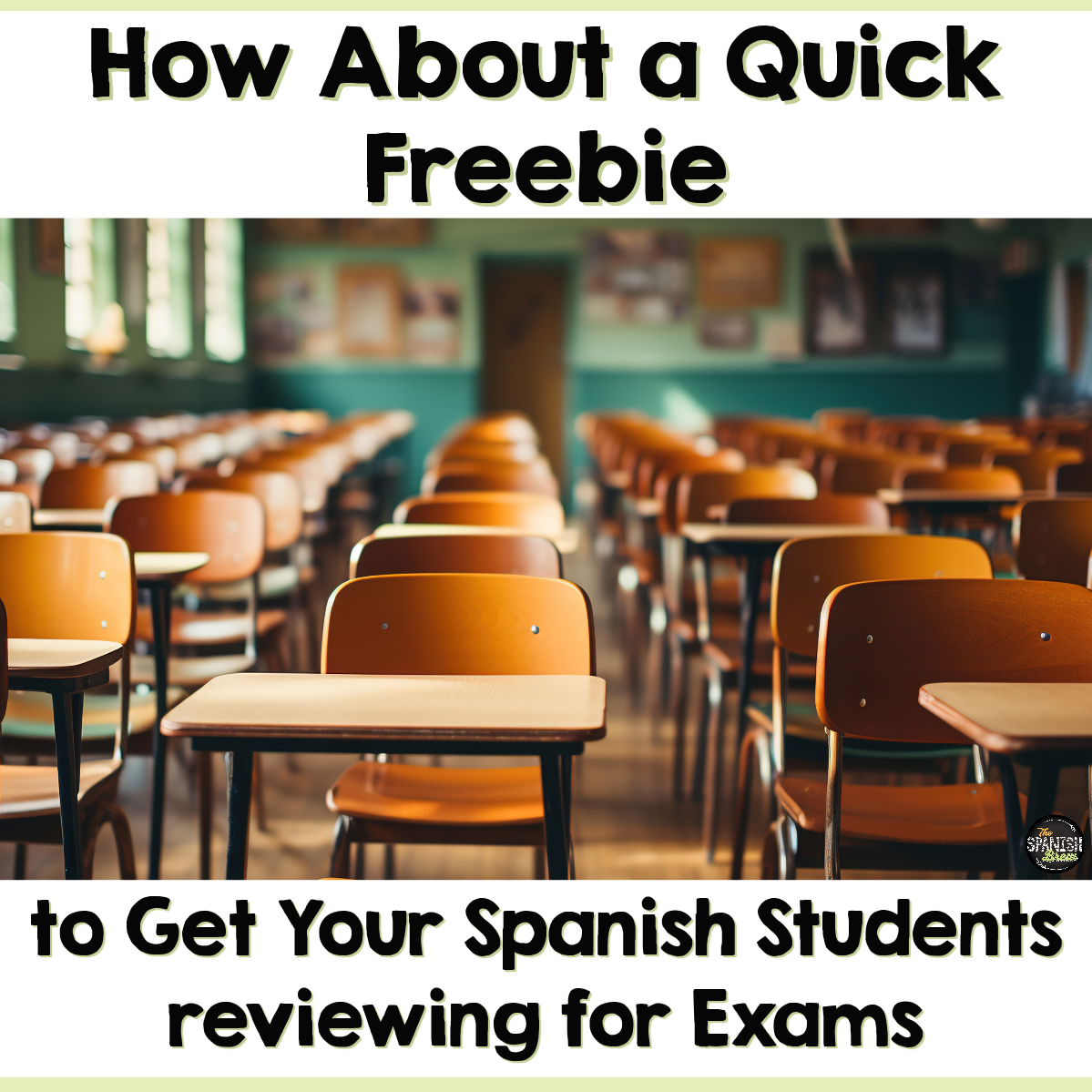 Review for Spanish Final Exams with this Freebie Activity - The Spanish ...
