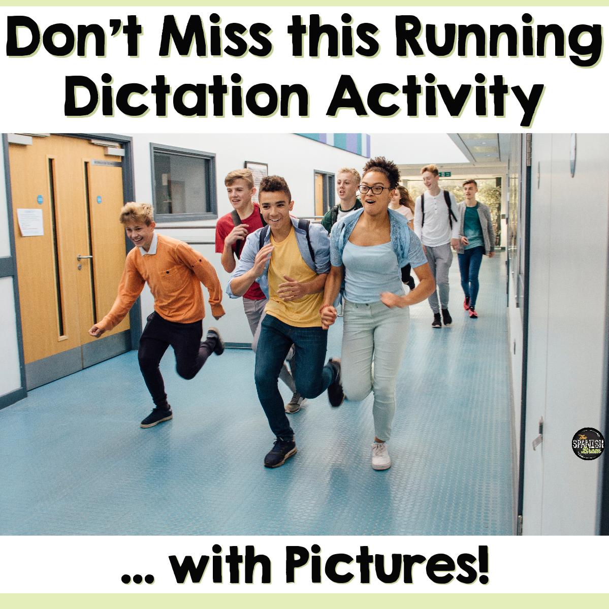 Don’t Miss this Twist on Spanish Running Dictation Activity! - The ...