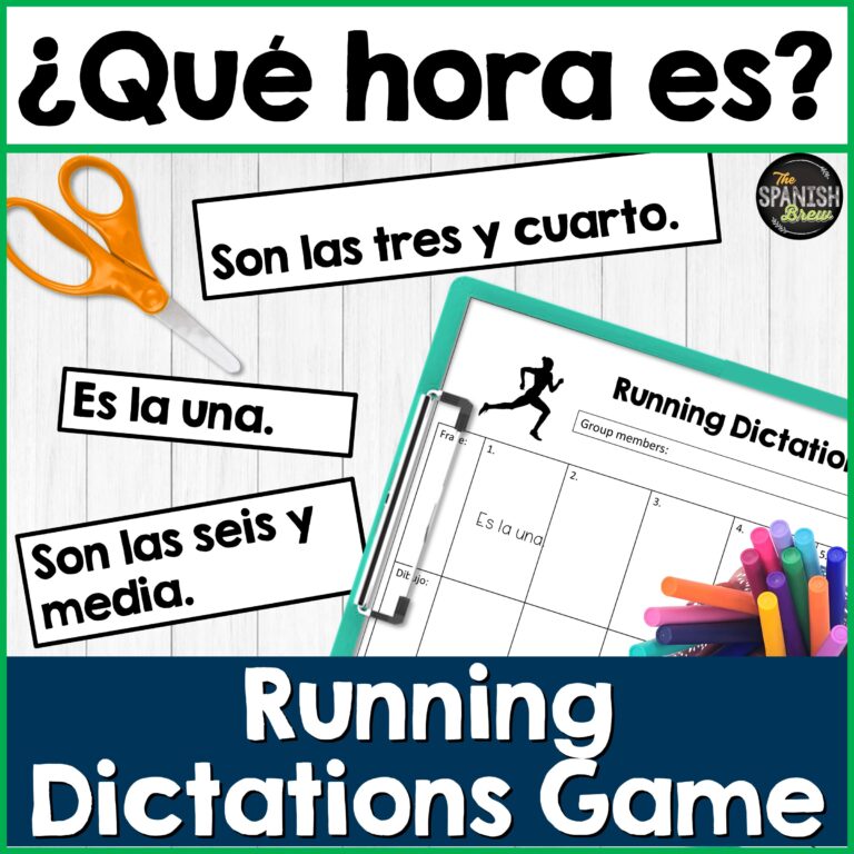 Master Telling Time in Spanish with these Clock Worksheets - The ...