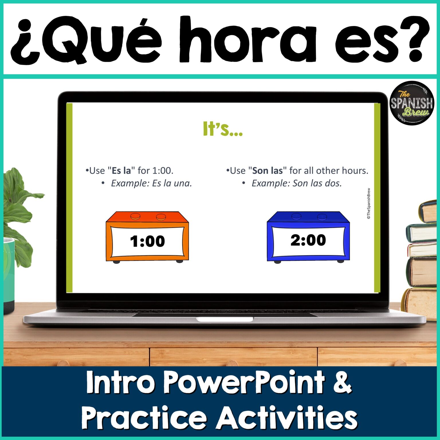 Master Telling Time in Spanish with these Clock Worksheets - The ...