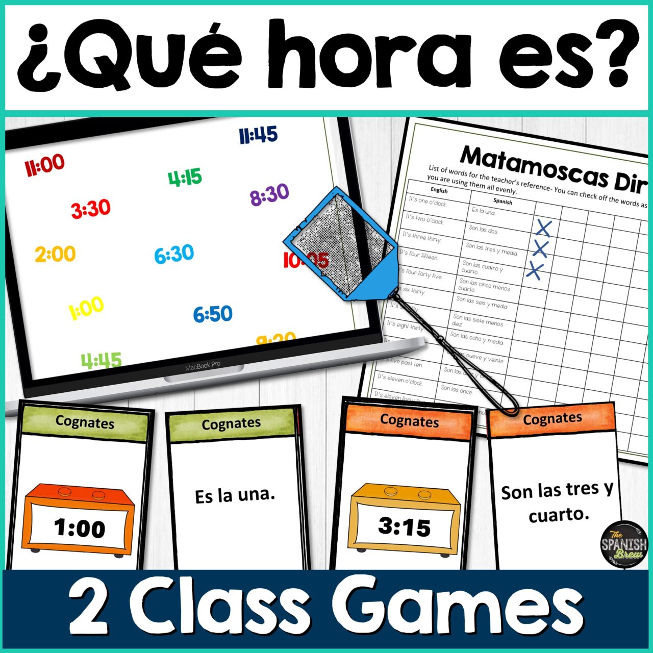 Master Telling Time in Spanish with these Clock Worksheets - The ...