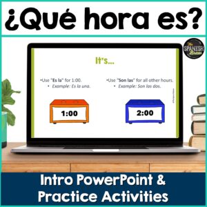 Master Telling Time in Spanish with these Clock Worksheets - The ...