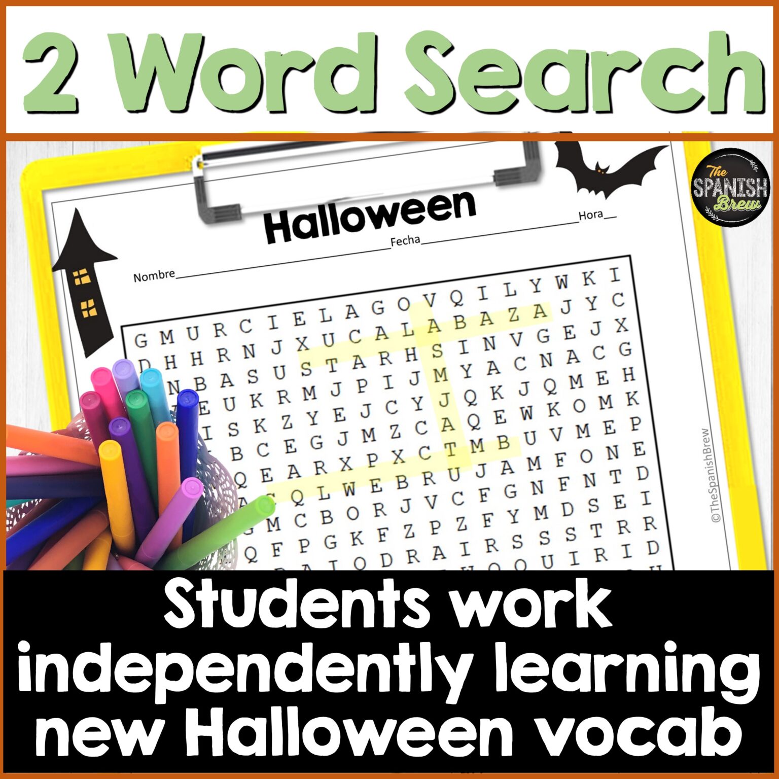 Teaching Spanish Halloween Vocabulary Words in Spanish Class - The ...