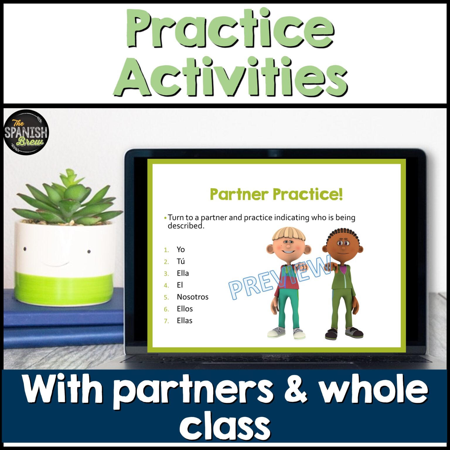 Practice Spanish Subject Pronouns with Fun Worksheets & Activities ...