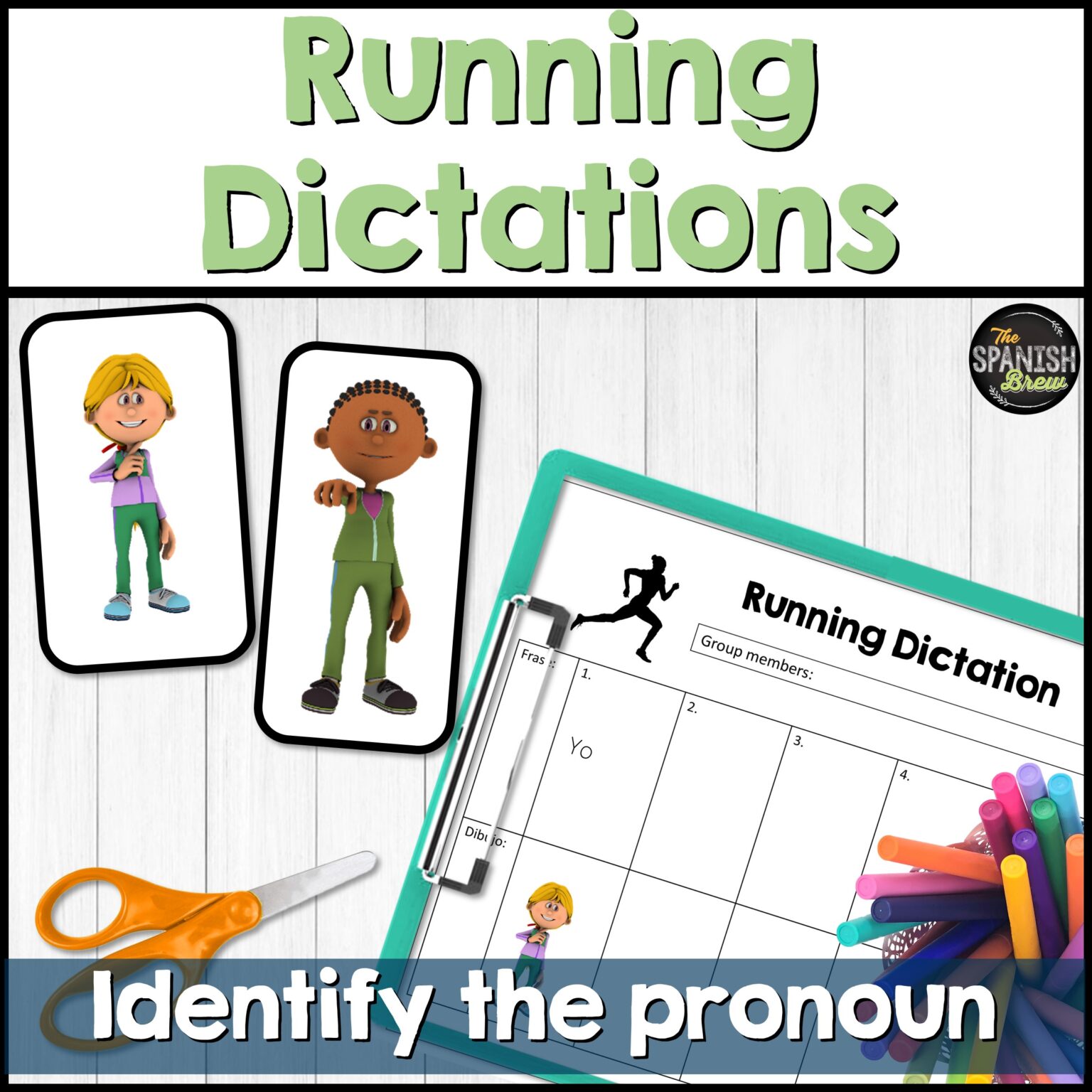 Practice Spanish Subject Pronouns with Fun Worksheets & Activities ...