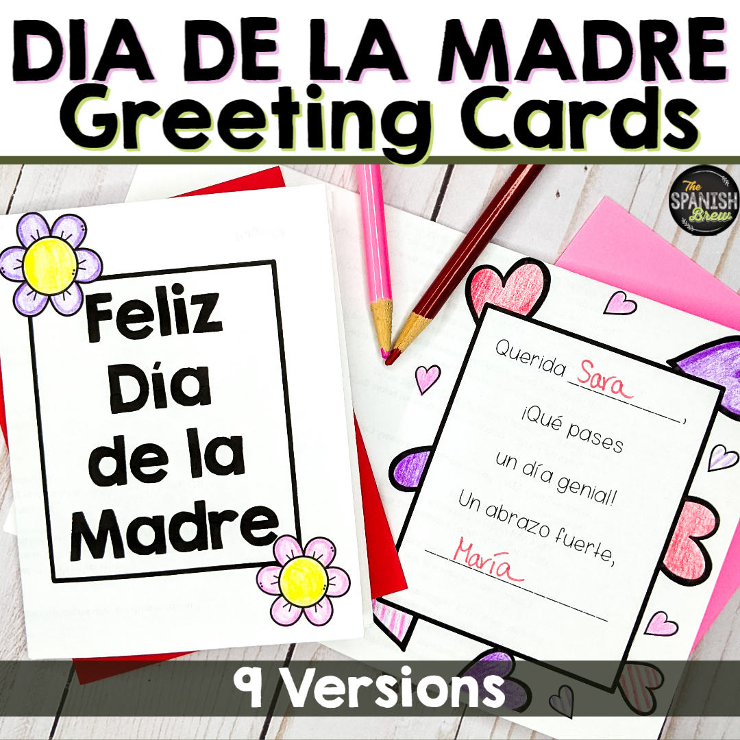 Activities to Celebrate Mother’s Day in Spanish Class - The Spanish Brew