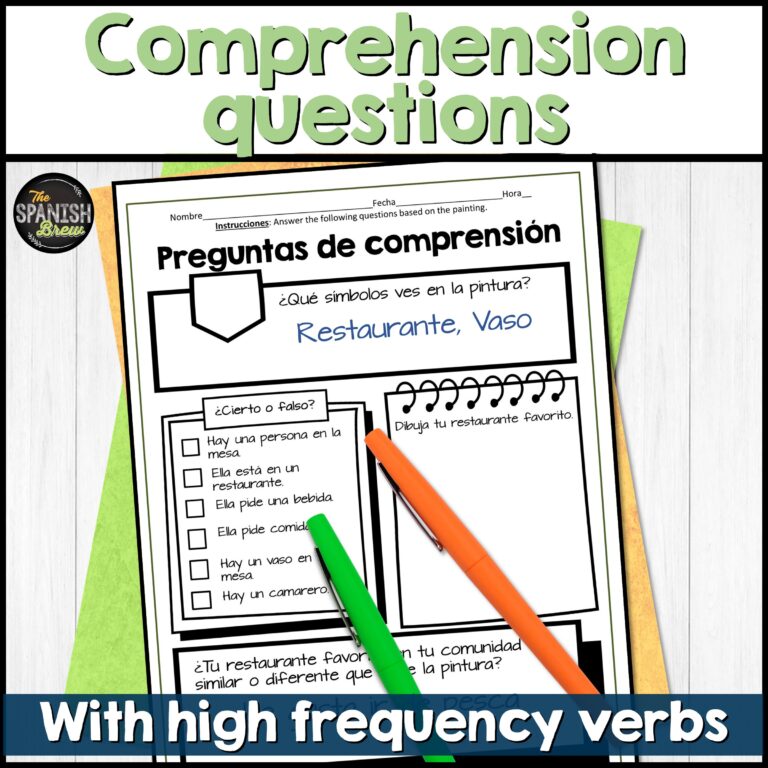 10 Fun Activities for Teaching Spanish Food Vocabulary - The Spanish Brew