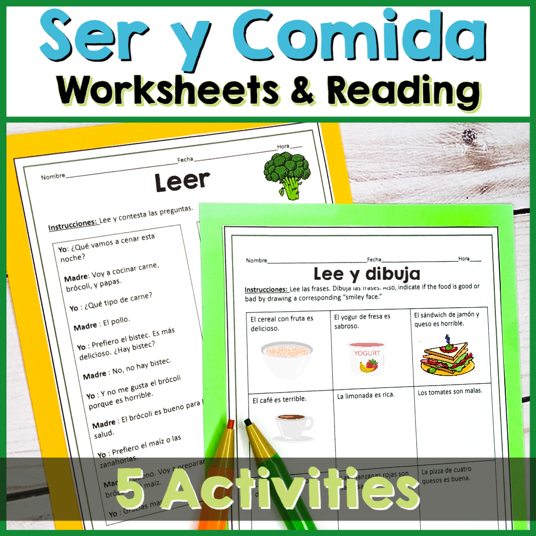 10 Fun Activities for Teaching Spanish Food Vocabulary - The Spanish Brew