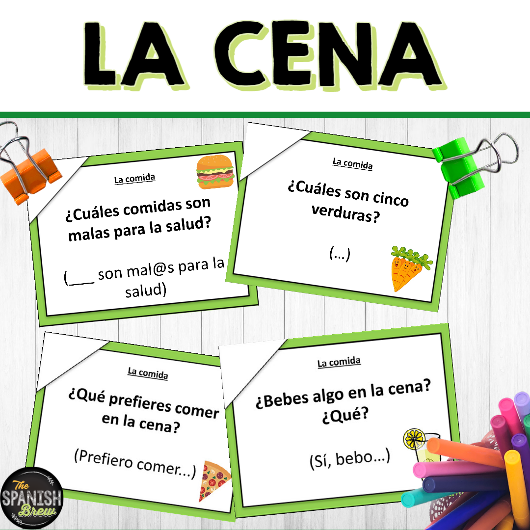 10 Fun Activities for Teaching Spanish Food Vocabulary - The Spanish Brew