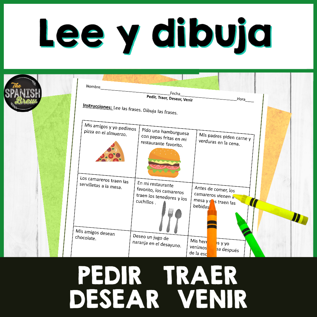 10 Fun Activities for Teaching Spanish Food Vocabulary - The Spanish Brew
